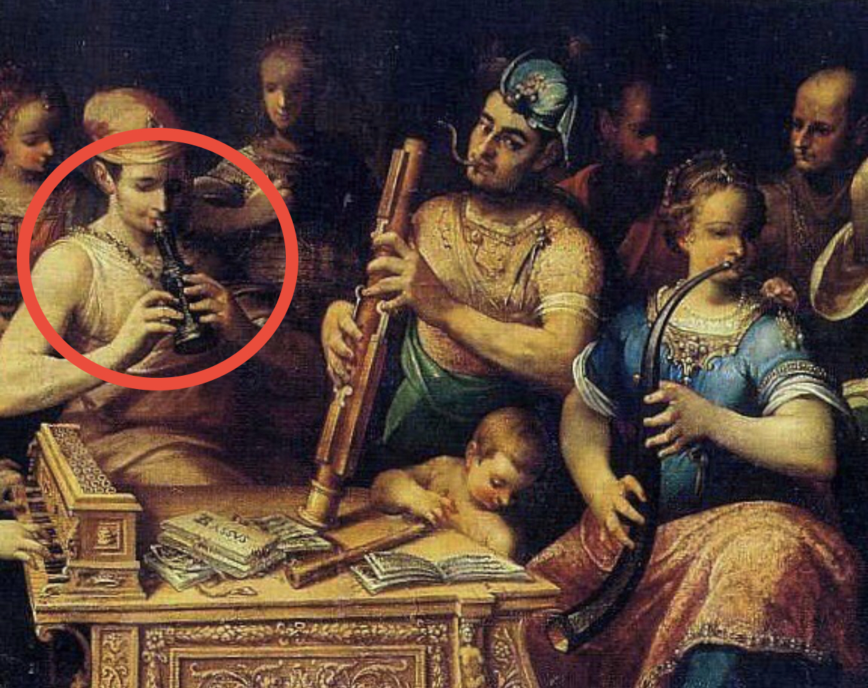 畫裡的古樂器.裝模作樣的擺拍？ 500年前的音樂生活？ – 微光古樂客Early Music.tw